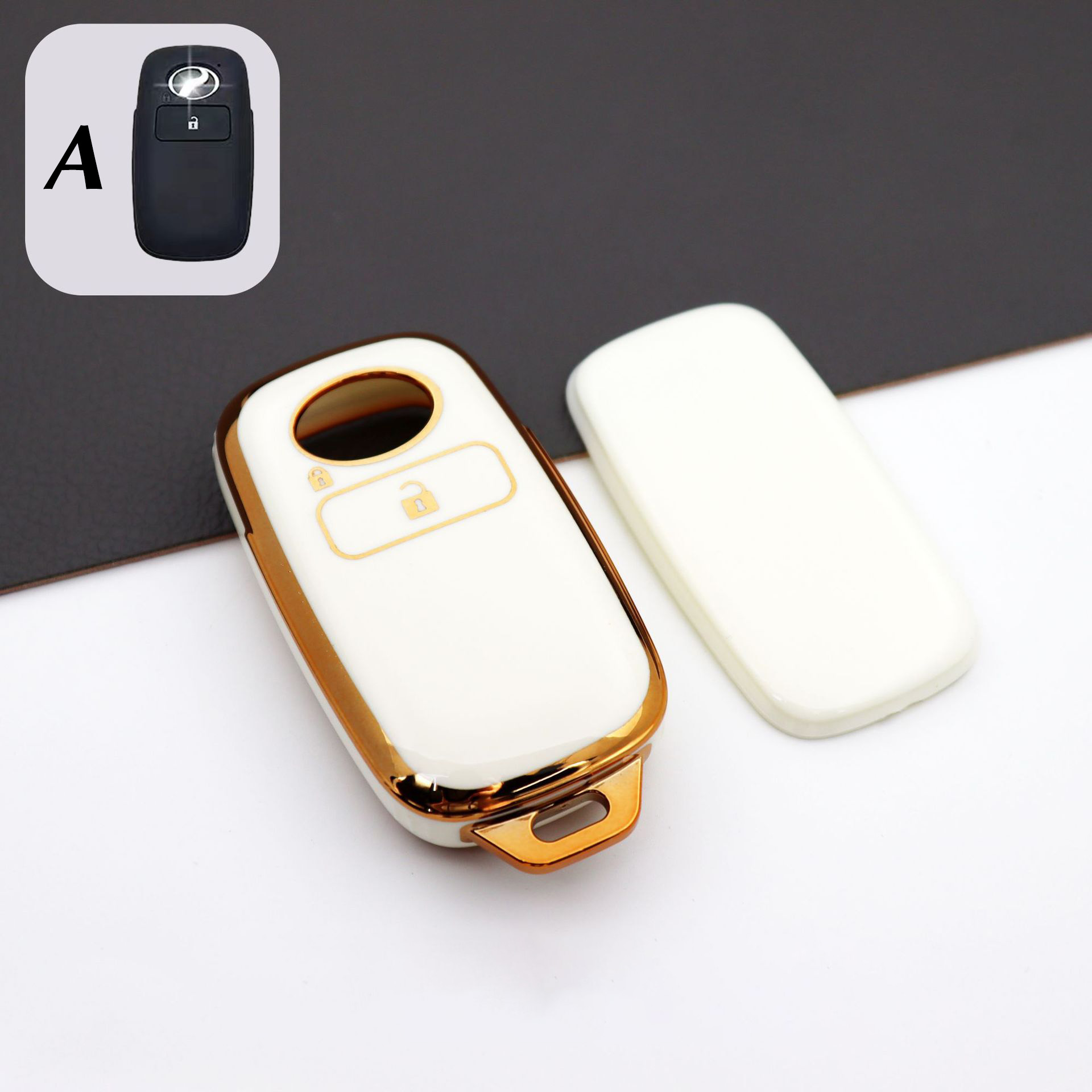 Perodua key cover Perodua Axia Alza Veloz Ativa Myvi car key shell ...