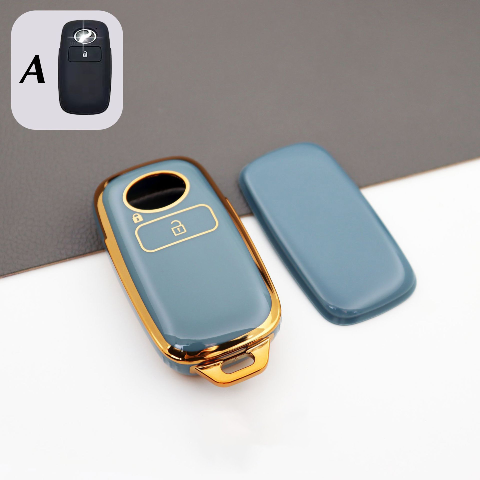 Perodua key cover Perodua Axia Alza Veloz Ativa Myvi car key shell ...
