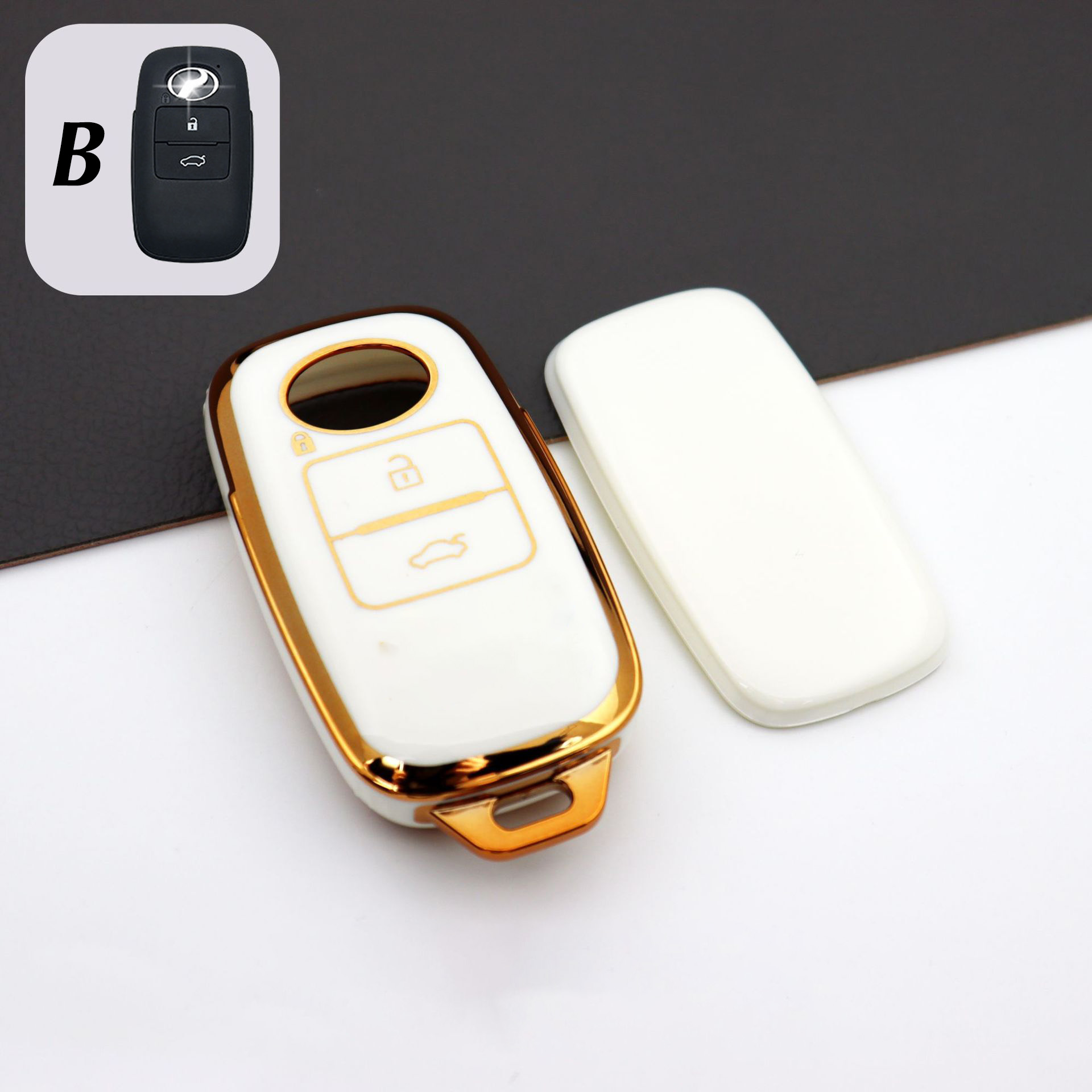 Perodua key cover Perodua Axia Alza Veloz Ativa Myvi car key shell ...