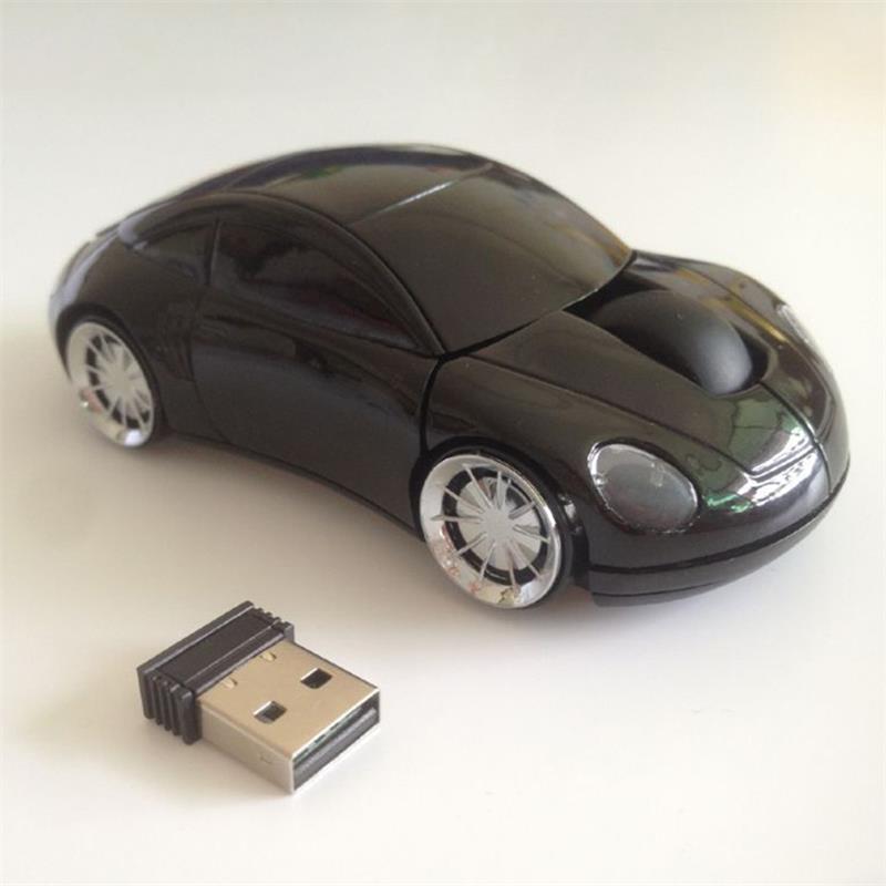 2.4GHZ Car Mouse Wireless Mouse Cool Car Shape Mice 1600 DPI Optical ...