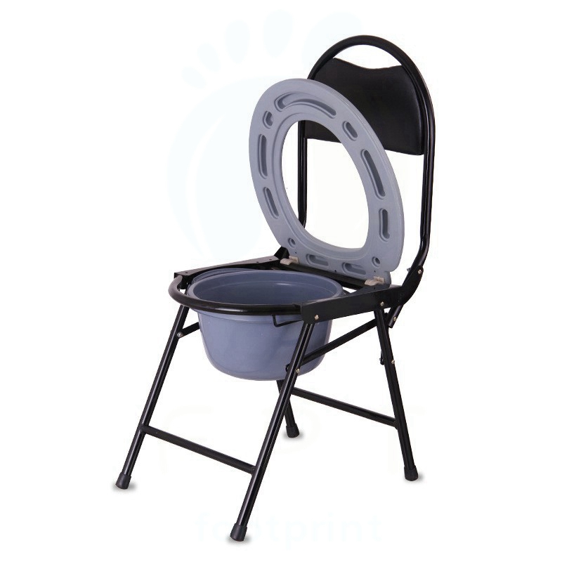 【Fast delivery】Toilet Potty Chair Foldable Commode Chair Medical Chair ...