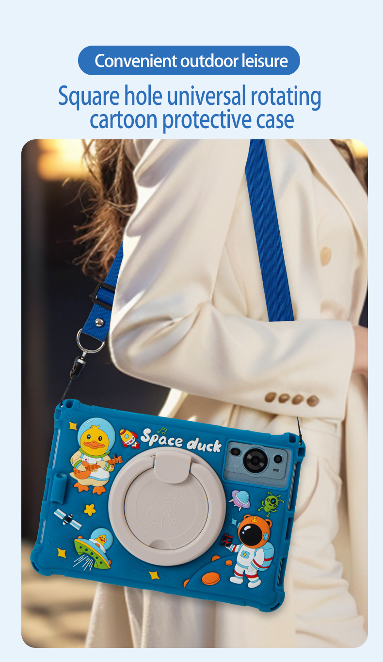 360 degree rotating Stand Kids Safe Cute for NUMVIBE A5 Tablet 11 Inch ...