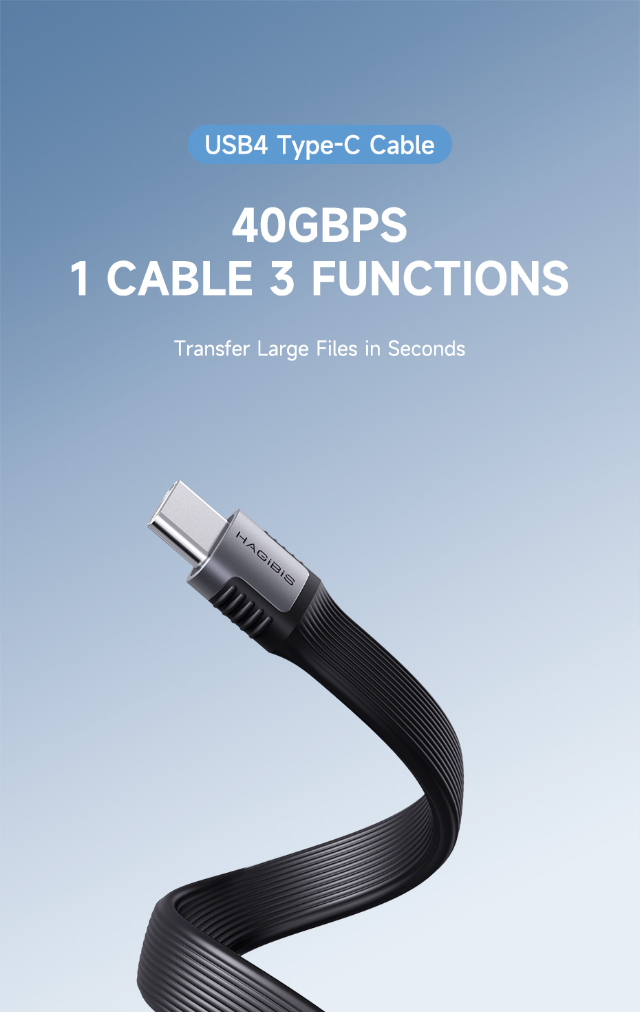 HAGiBiS USB C To Type C Short Data Cable (240W) | Shopee Malaysia