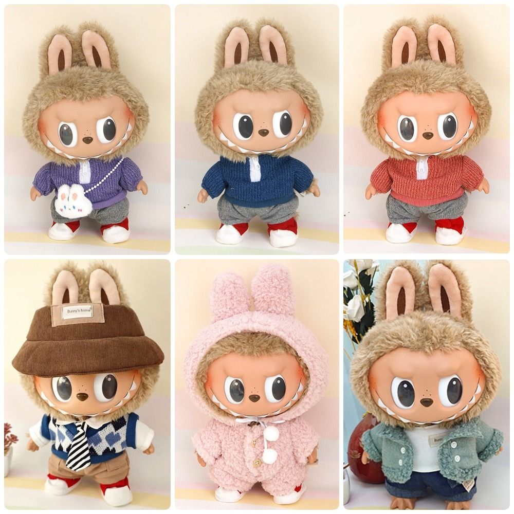 AOPHEKM 1Pcs Only Selling Clothes, Handmade Cos Gift Labubu Doll ...