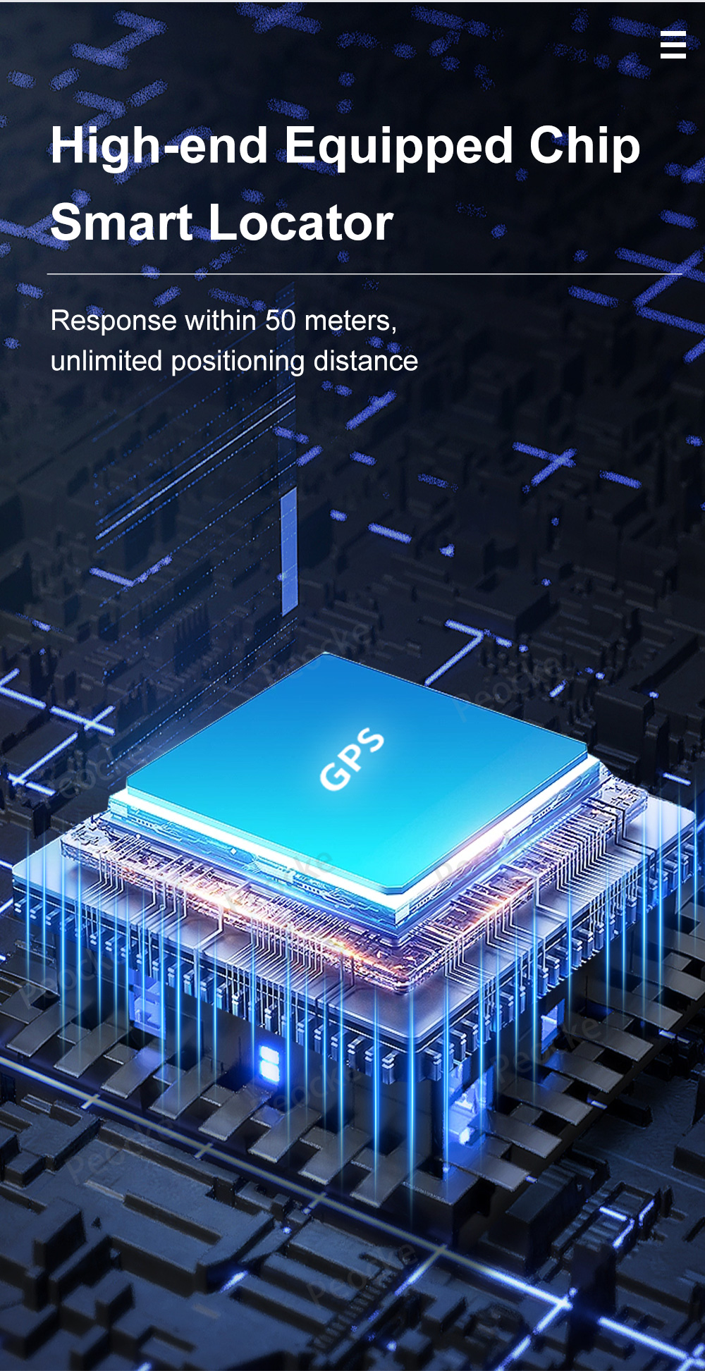 GPS Wallet Tracking Card,locator Smart Tag for iPhone ios Device Find ...