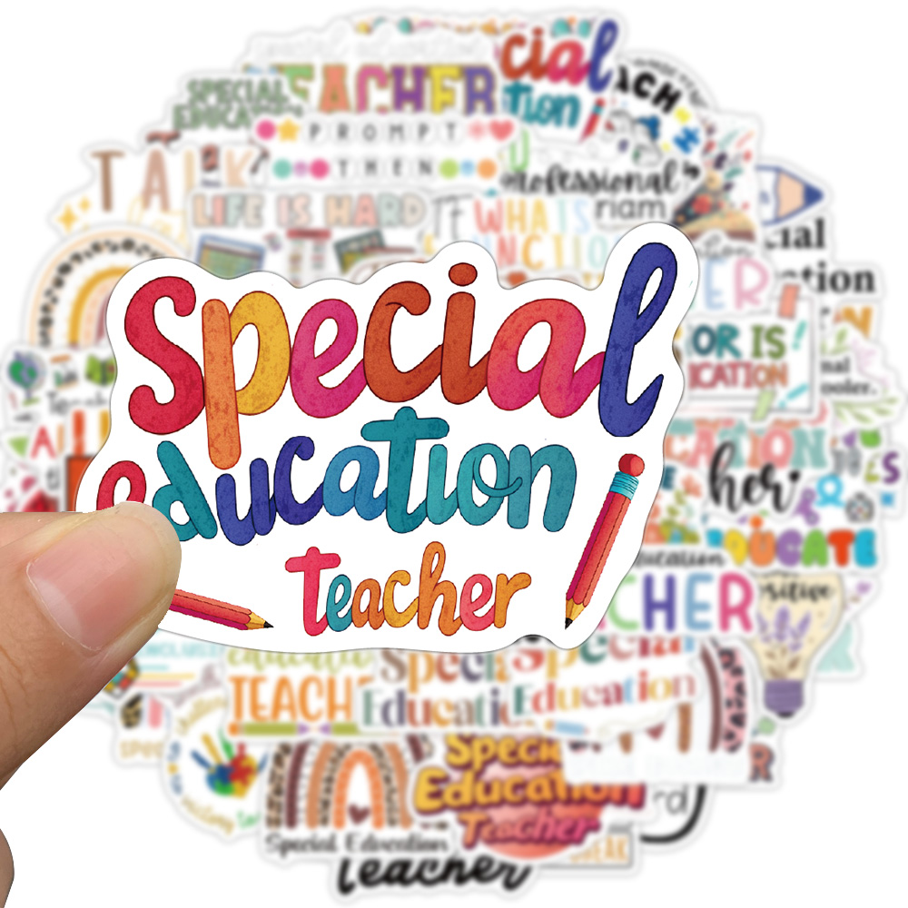 [Large Sticker]50pcs Special Education Stickers for Special Education ...