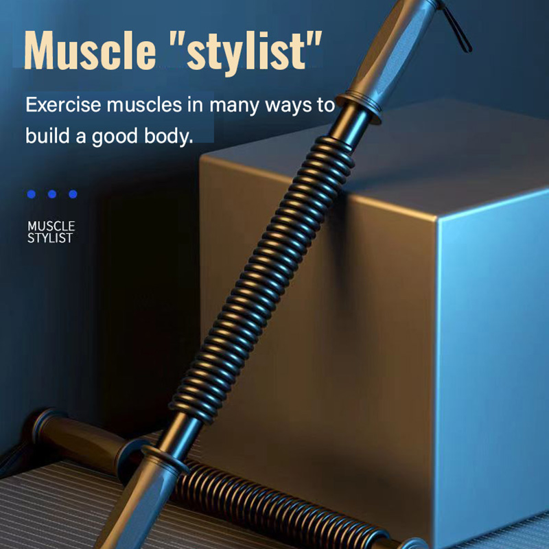 Enhanced Arm Strength Bar Twisted Spring Bar Resistance Bar Bending Bar ...