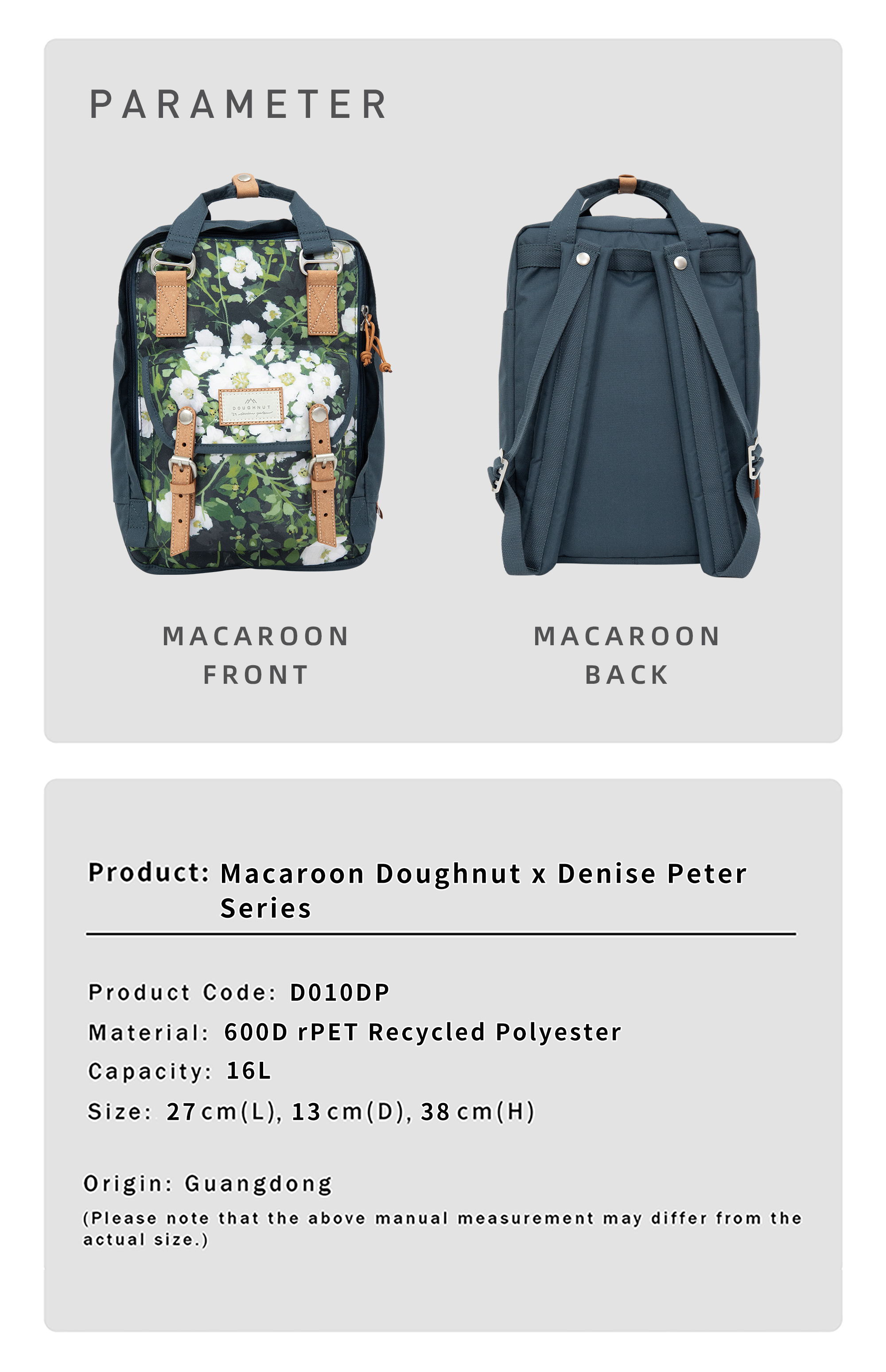 Doughnut Macaroon Doughnut x Denise Peter Series Unisex Multifunctional ...