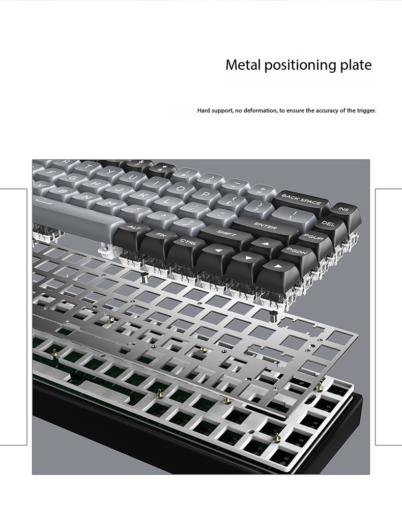 IYX MU68 all-aluminum Esports Magnetic platinum switch keyboard RT mode ...