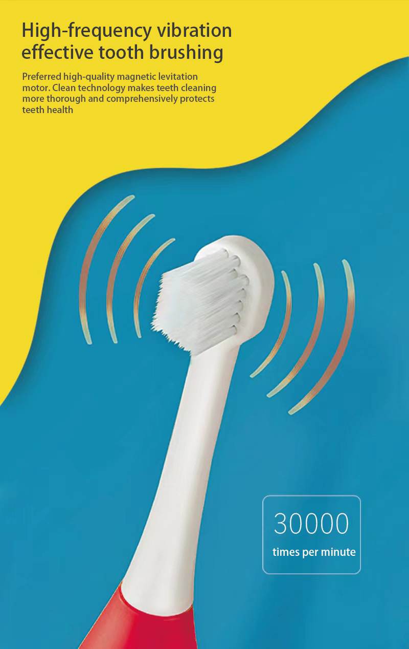 Ultraman children's electric toothbrush full-automatic tooth cleaning ...