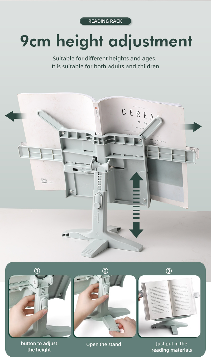 SWEEKIDS Adjustable Reading Stand Children's Reading Stand Multi ...