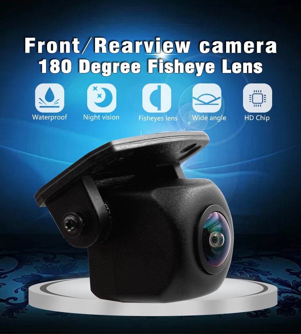 HD 1080P Car Universal Rear View Camera Visual Wide Angle Car Reverse ...