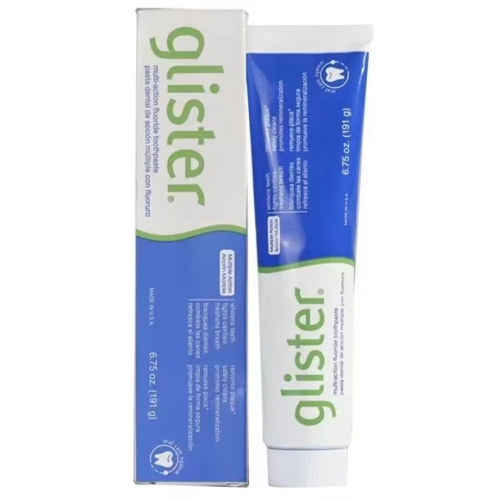 Glister White Tea / Mint Fragrance Toothpaste 200g Muliple Protections ...