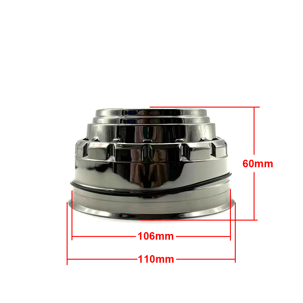 RAYS VOLK RACING 4X4 Wheel Rim Cap only for 106mm —100mm Nickel or ...