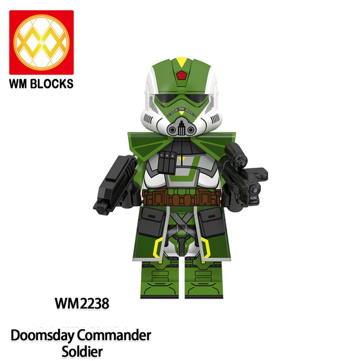 Building Block Doomsday Commander Soldier Figure Commander Doom Block ...