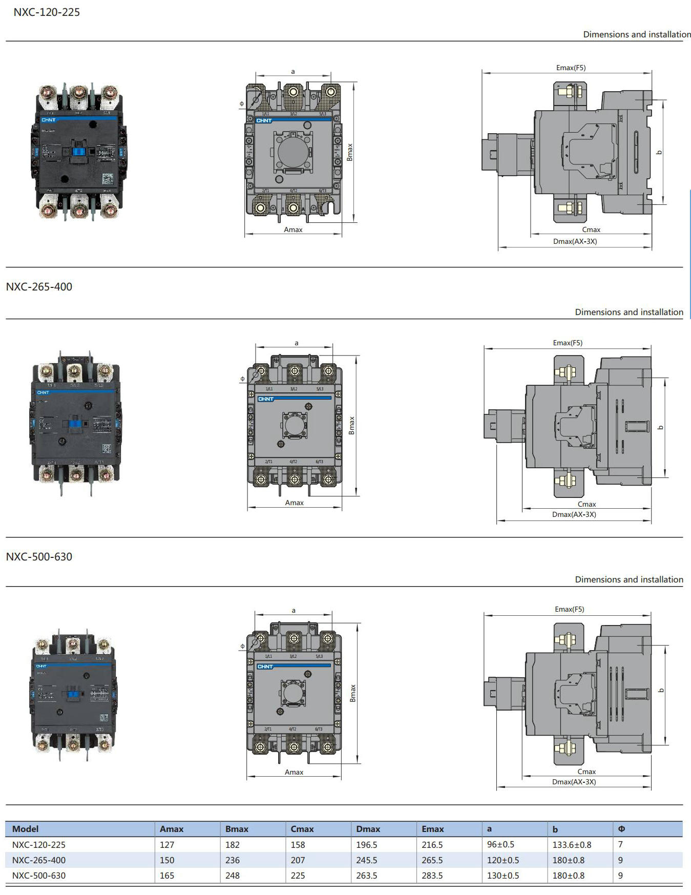 Original CHINT NXC-06 NXC-09 NXC-12 NXC-18 NXC-25 NXC-32 NXC-38 NXC-40 ...