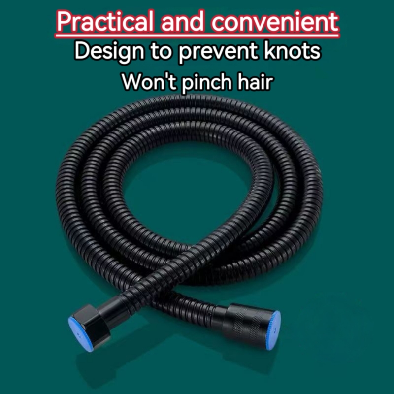 Shower Hose Flexible Hose Pipe 1.5M Stainless Steel Water Heater Hose ...