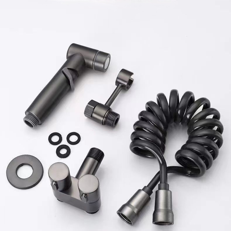 Bidet spray set Stainless steel hand bidet bathroom faucet toilet paip ...