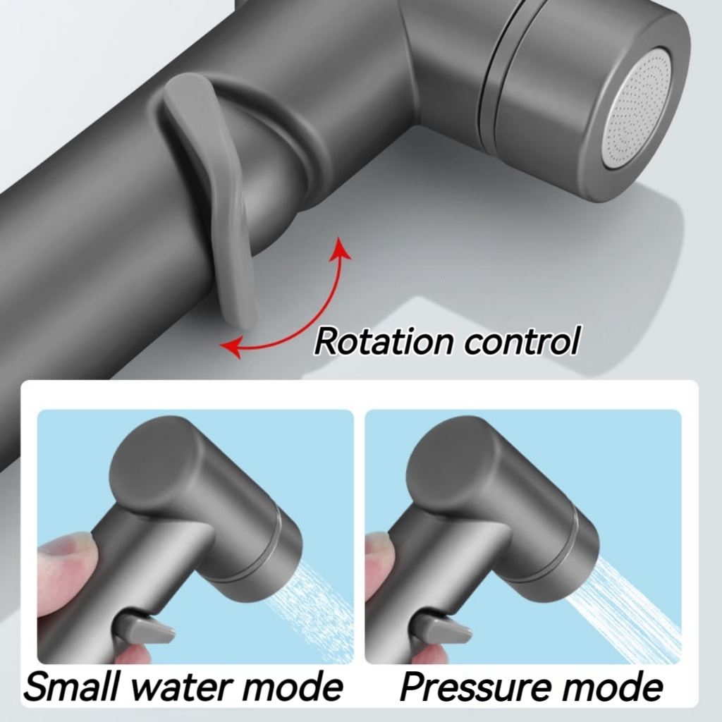 Bidet spray set Stainless steel hand bidet bathroom faucet toilet paip ...