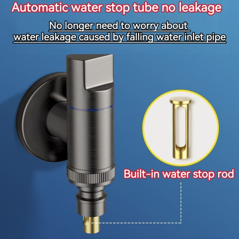 Universal Clip On Washing Machine Tap Faucet Bathroom balcony toilet ...