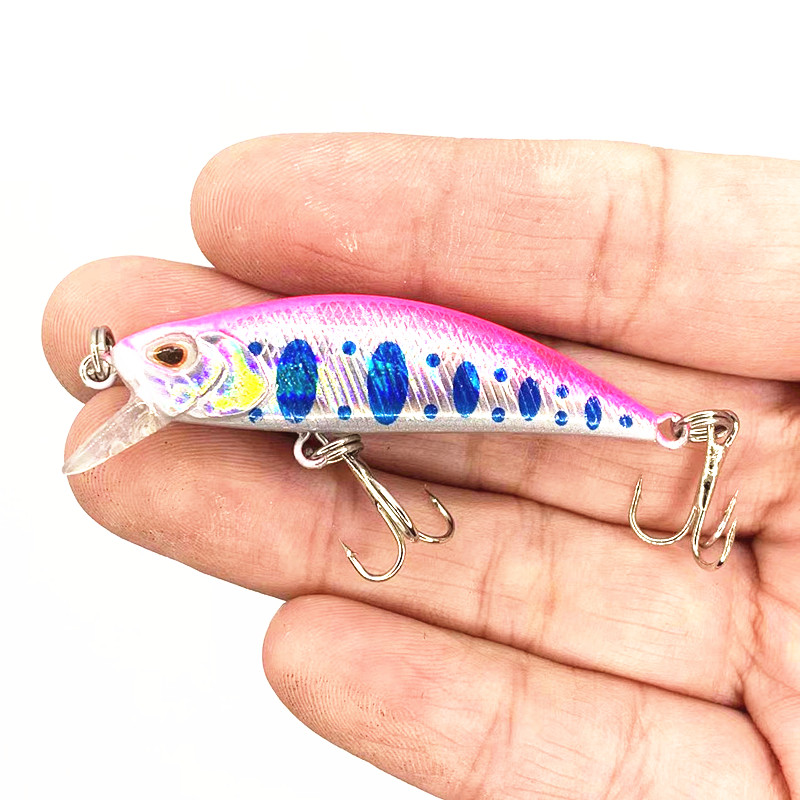【MN013】35Color 𝐌𝐢𝐧𝐧𝐨𝐰 5.5cm/6.5g Gewang Killer Sebarau Peacock Bass Fishing Lure Umpan Casting ...
