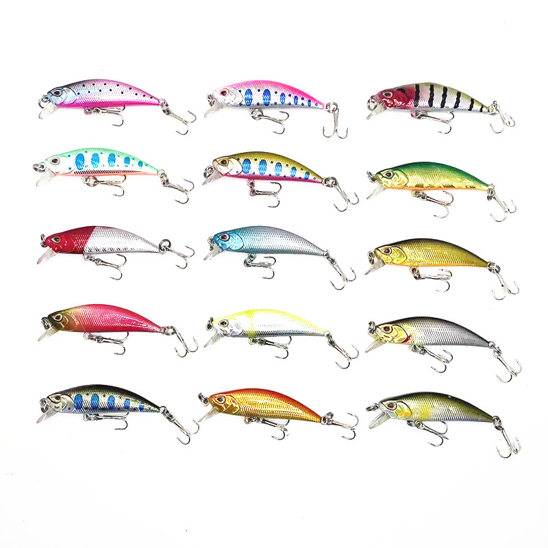 【MN013】35Color 𝐌𝐢𝐧𝐧𝐨𝐰 5.5cm/6.5g Gewang Killer Sebarau Peacock Bass Fishing Lure Umpan Casting ...