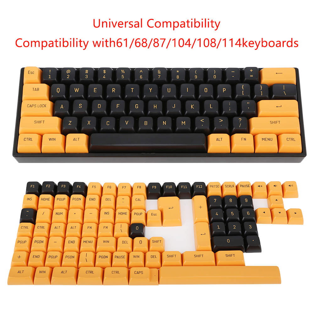 GMK Keycaps 150 Keys Double Shot CSA Profile PBT Keycaps Set For MX ...