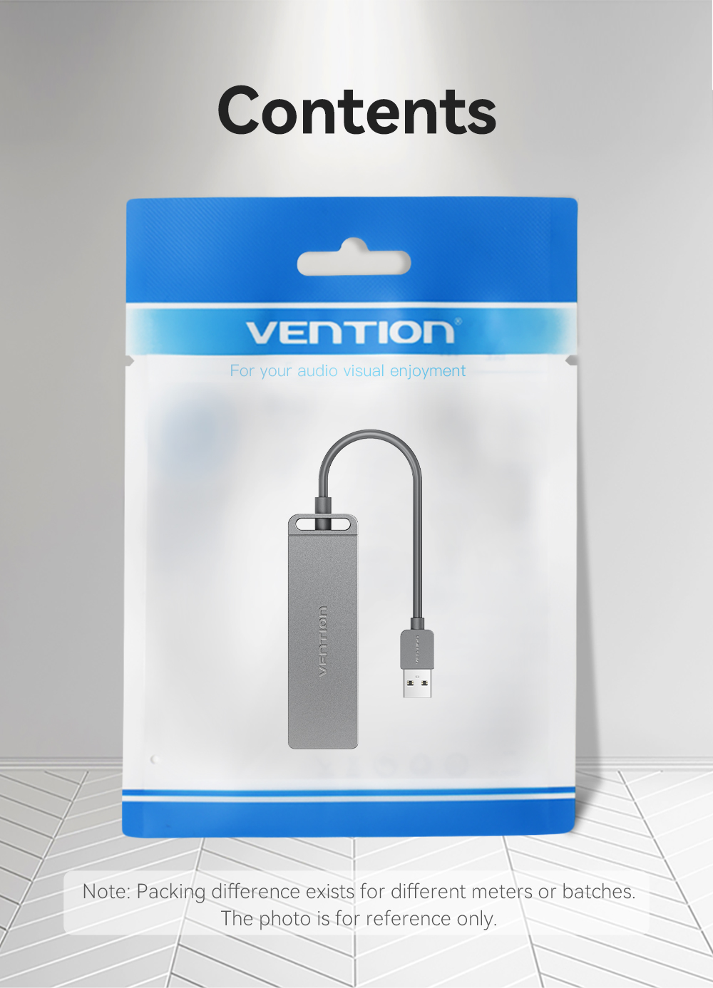 Vention USB Hub 4 ports USB3.0 OTG Power Supply Adapter For Macbook Air ...