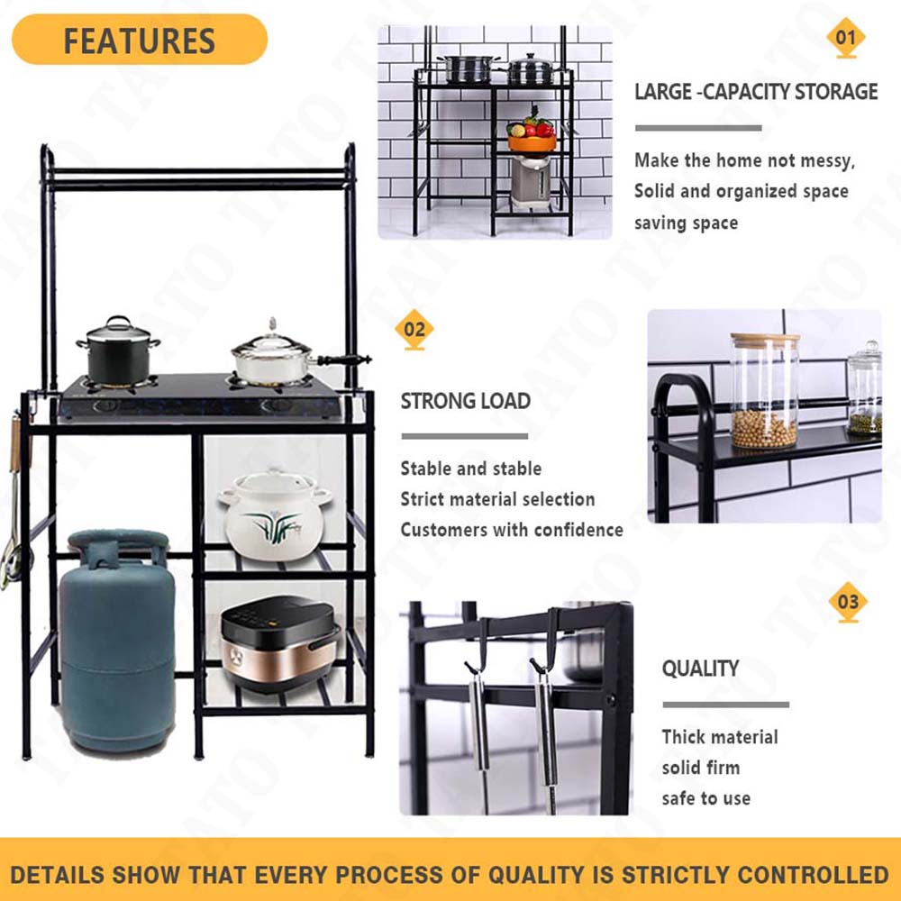 Stainless Gas Stove Stand Heavy Duty Kitchen Rack Gas Rack Stove Rack ...
