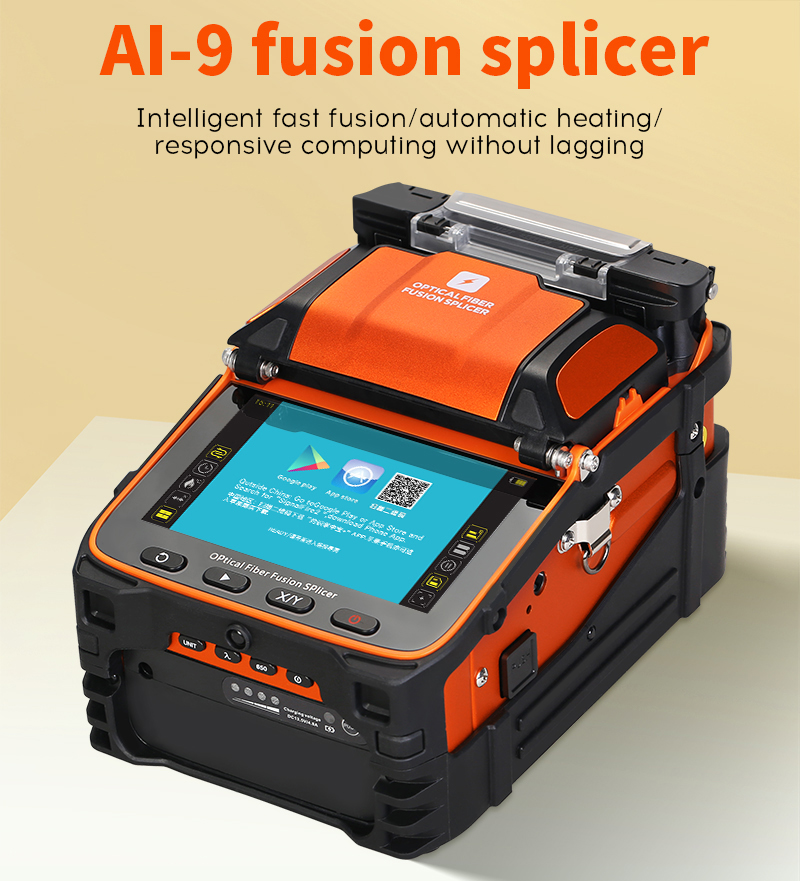 AI-9/A-5 Trunk Optical Fiber Fusion Splicer/Fiber Fusion Machine/Fully ...