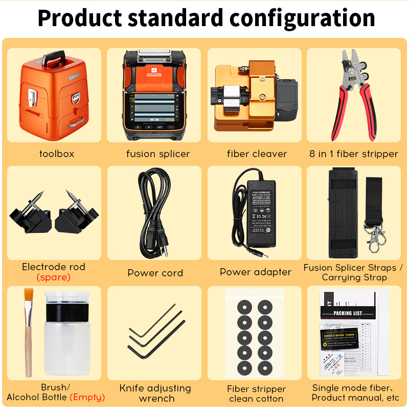 AI-9/A-5 Trunk Optical Fiber Fusion Splicer/Fiber Fusion Machine/Fully ...
