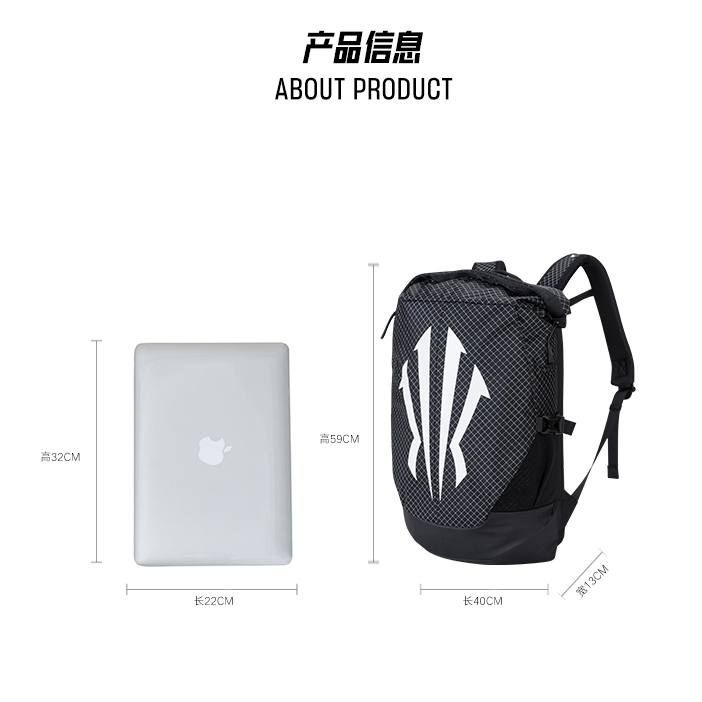 [Kyrie Irving] ANTA KAI Basketball Sports Backpack High-Capacity ...