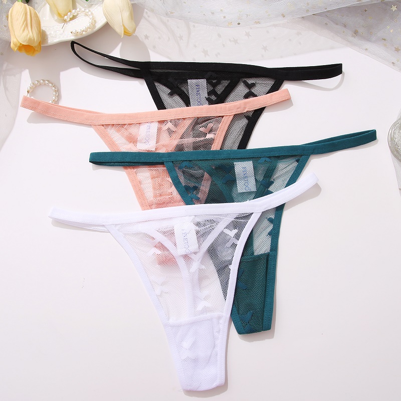 Lace G-string Panties Women Thong Floral Panties Girls Underwear ...