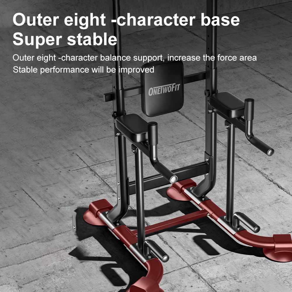 OneTwoFit Adjustable Pull Up Bar Multi -functional Exercise Equipment ...