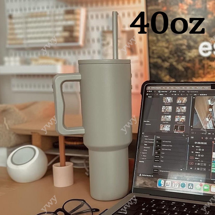 YWY【Ready Stock】30oz/40oz 304 Large Capacity Portable Water Cups Travel ...