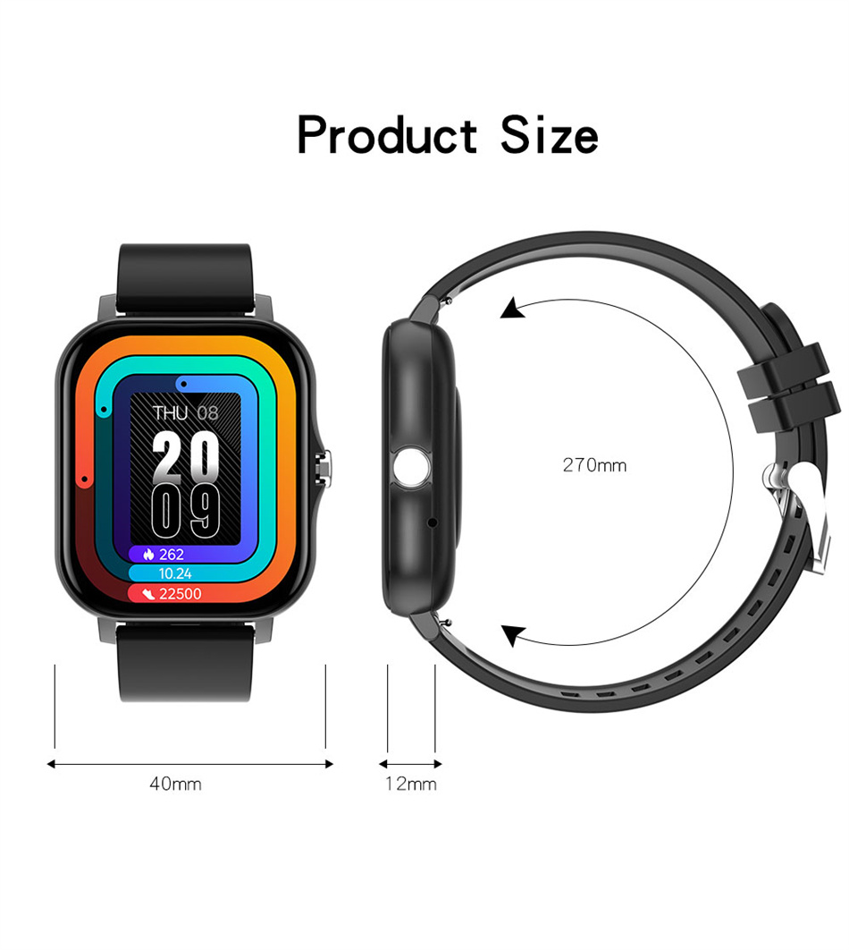 LIGE Original Women Smart Watch full Touch Screen Fashion Sports Multi ...