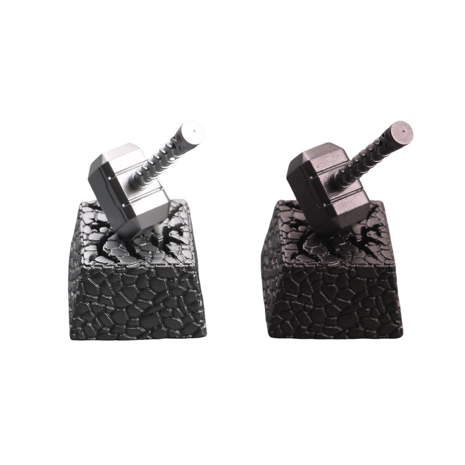3D stereoscopic Keycaps 2In1 Thor Hammer resin keycap Magnetic ...