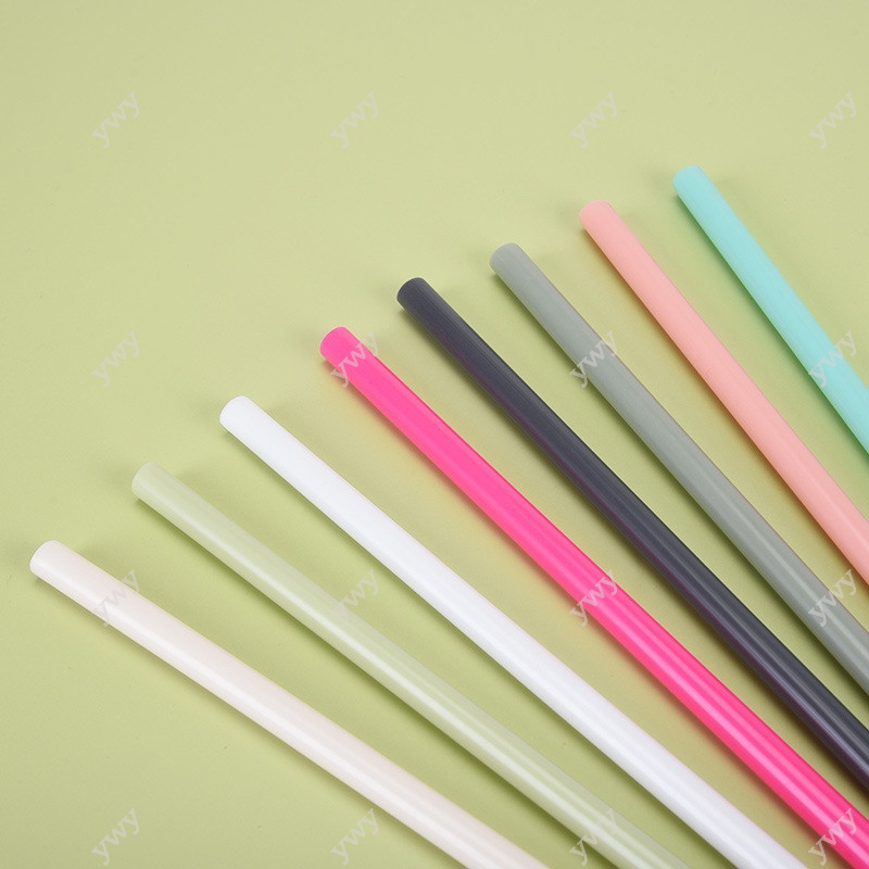 【Ready Stock】30cm long 7mm wide Colorful High Quality Silicone Reusable ...