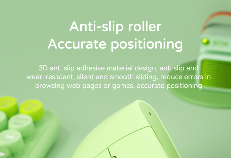 BOW Ergonomic Vertical Mouse MD190L Wireless Bluetooth Rechargeable Silent Mice Dual Mode Mouse ...