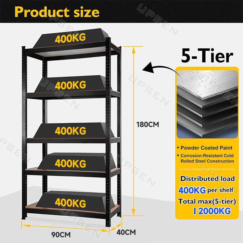 Boltless Rack Rak Dapur Rak Besi Bertingkat Heavy Duty Rack Full Metal ...