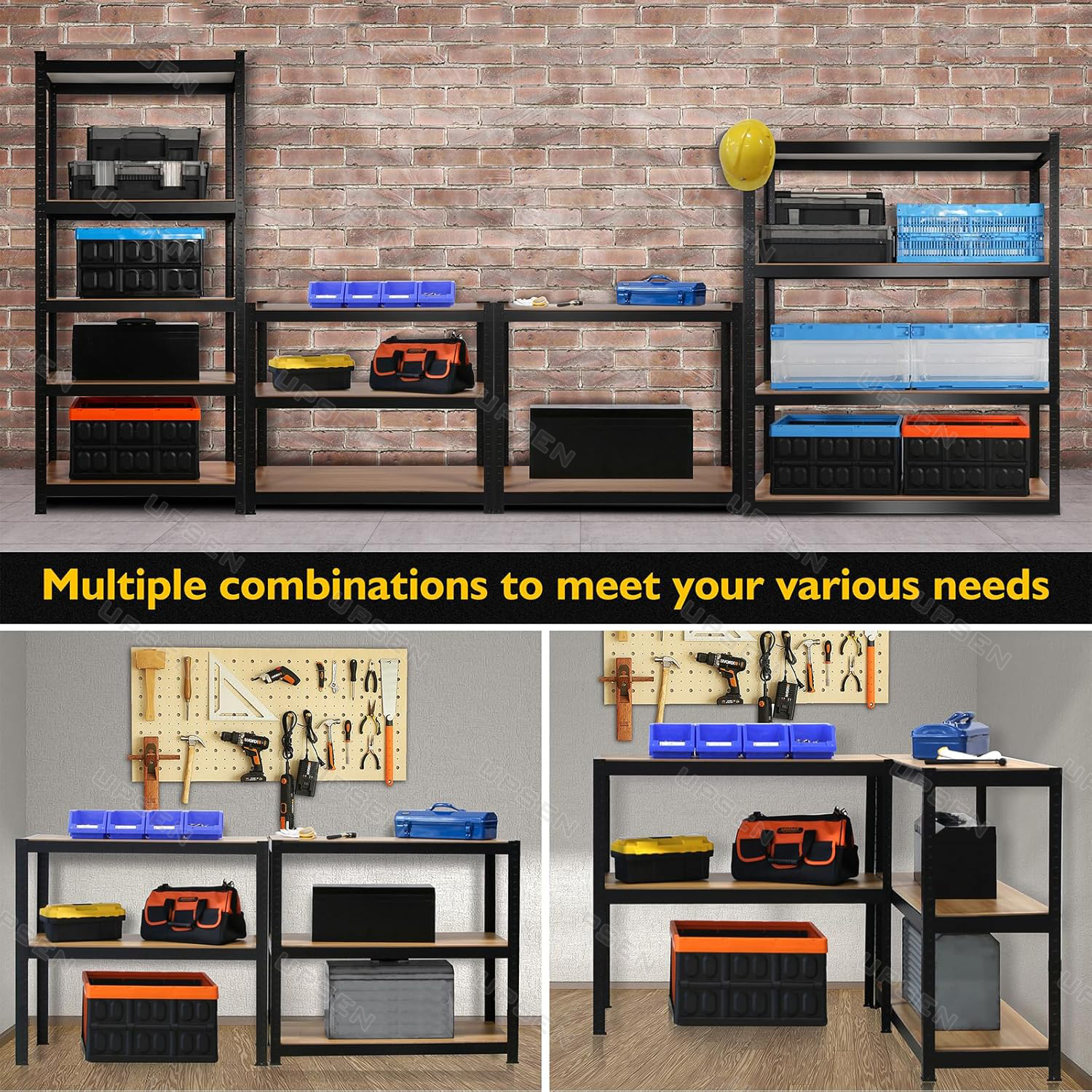 Boltless Rack Rak Dapur Rak Besi Bertingkat Heavy Duty Rack Full Metal ...