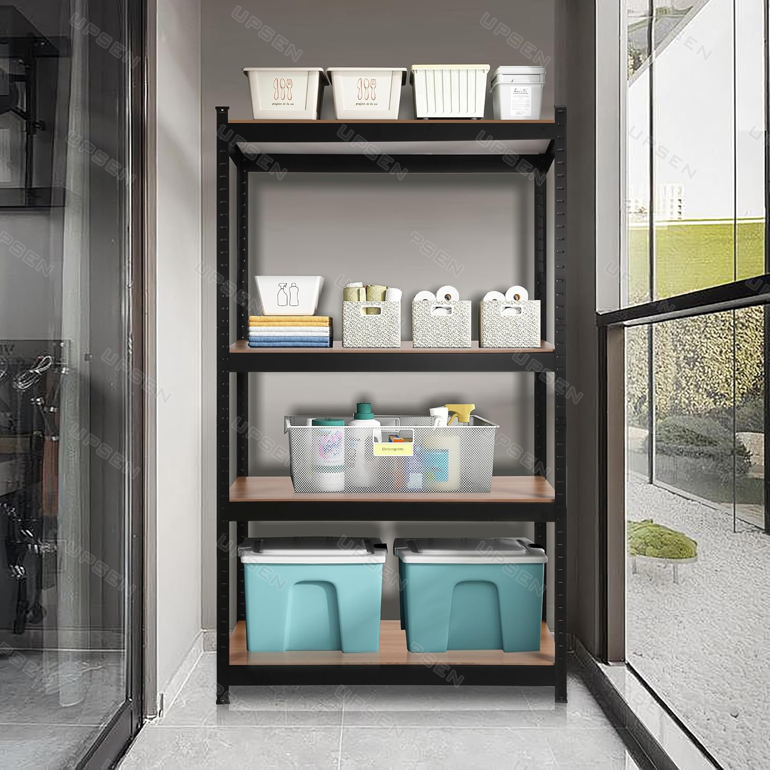 Boltless Rack Rak Dapur Rak Besi Bertingkat Heavy Duty Rack Full Metal ...
