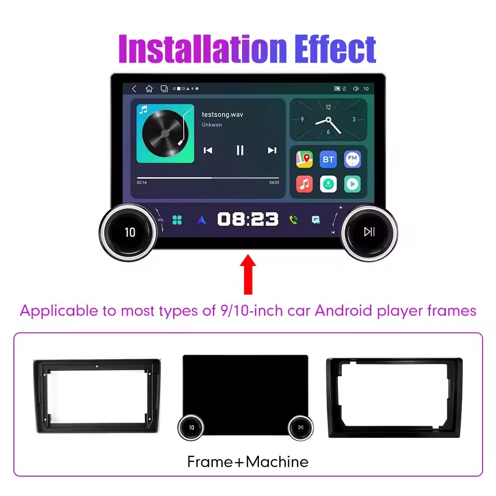 Diamond 2K Car Android Player 10 inch CarPlay 8core processor Double ...