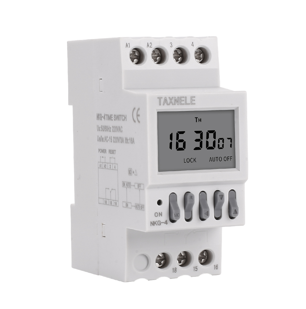 Din Rail Timer Switch School Bell Controller Digital Weekly ...