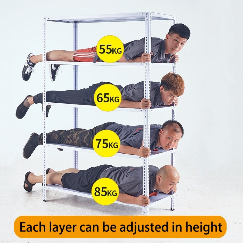 Steel Shelf Weight 400kg 3/4/5/6 Layers Metal Rack Steel Shelf Rack ...
