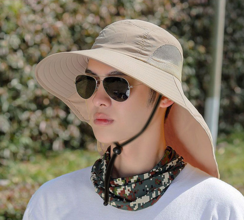 1PC Summer Outdoor Women's Sun Protection UV Protection Wide Brimmed ...