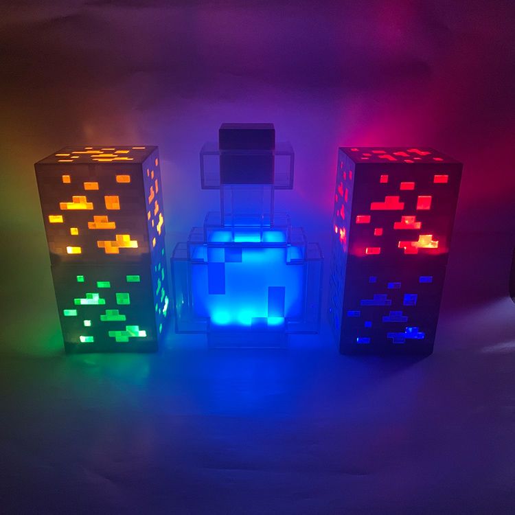 LED Light-up Wall Torch - Rechargeable & USB Pluggable Night Lamp ...