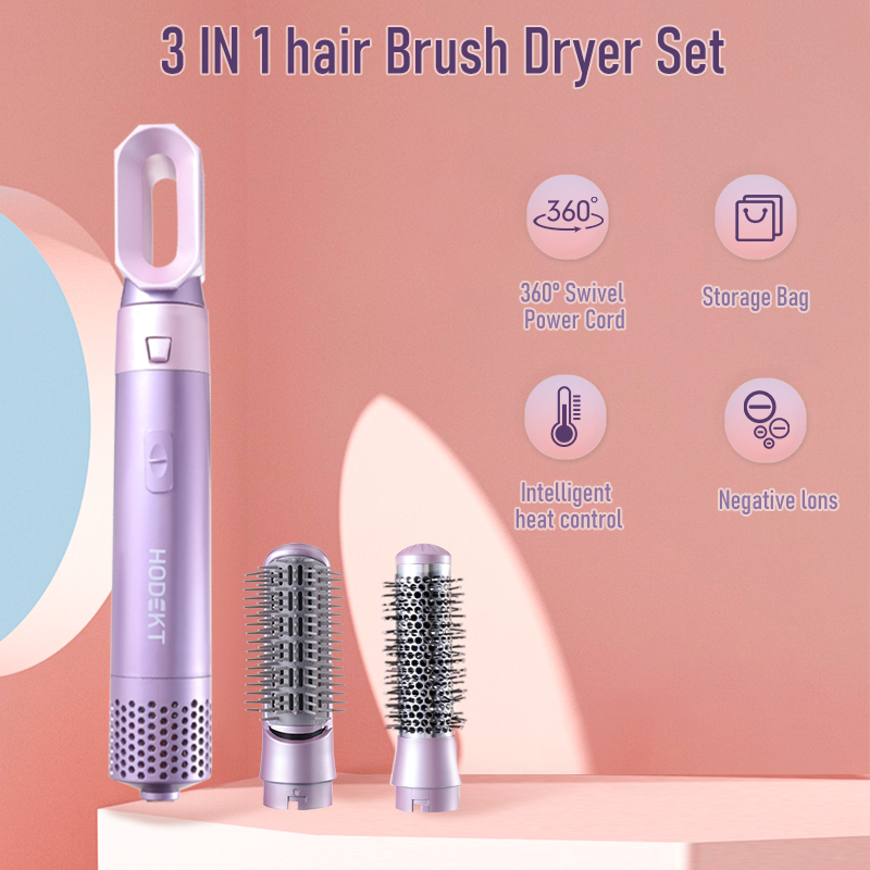 HODEKT 5 In1 Multifunctional Hot Air Brush Comb Negative Ion Hair Care ...