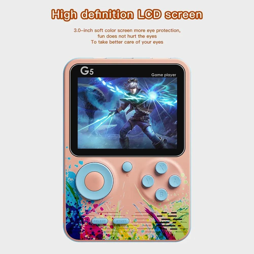 2024 New G5 Game Mini Game Boy Sup Game Console Machine Built-in 500 ...