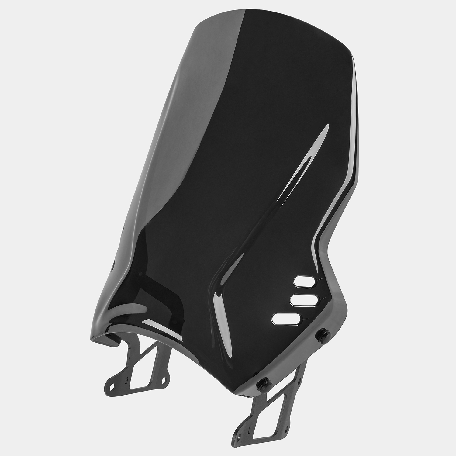 LJBKOALL XSR 900 3mm Thickness Windscreen Windshield Wind Deflector ...